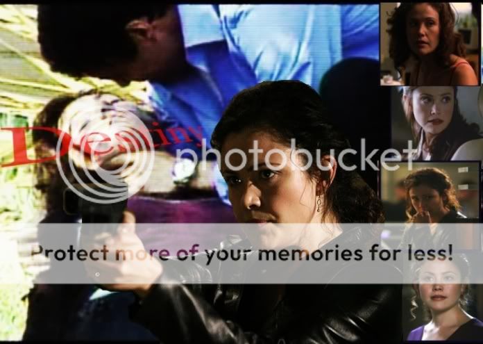 24 - Reiko Aylesworth/Michelle Dessler #12: Because she has a gun and ...