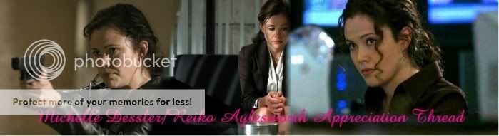 24 - Reiko Aylesworth/Michelle Dessler #12: Because she has a gun and ...