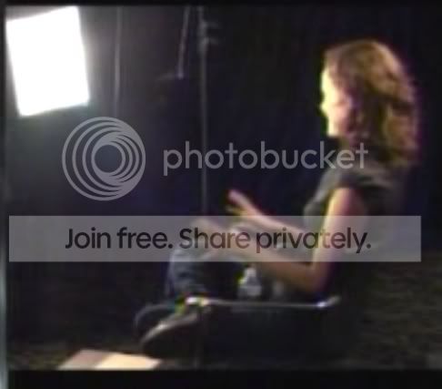 24 - Reiko Aylesworth/Michelle Dessler#11:cos she blinks a lot when she ...