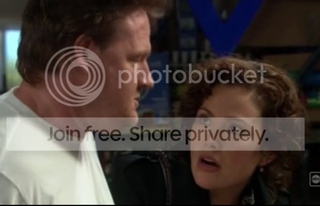 24 - Reiko Aylesworth/Michelle Dessler#11:cos she blinks a lot when she ...