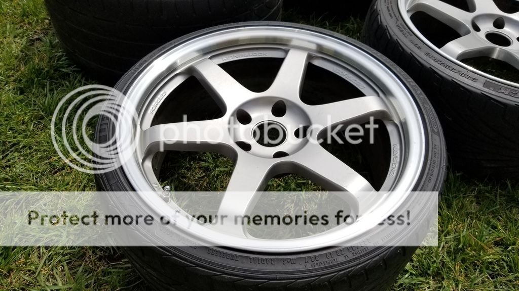 E46 Rays Volk LE37 19x8.5 19x10.5 M3 fitment W/ tires, local pickup ...