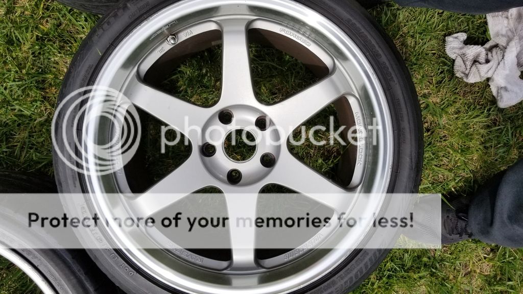 E46 Rays Volk LE37 19x8.5 19x10.5 M3 fitment W/ tires, local pickup ...