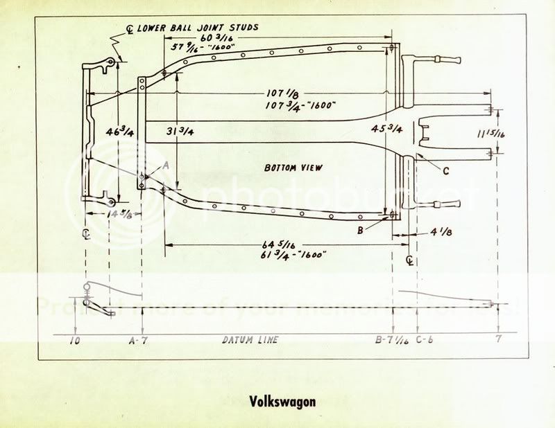 Width of Standard Beetle | VW Vortex - Volkswagen Forum