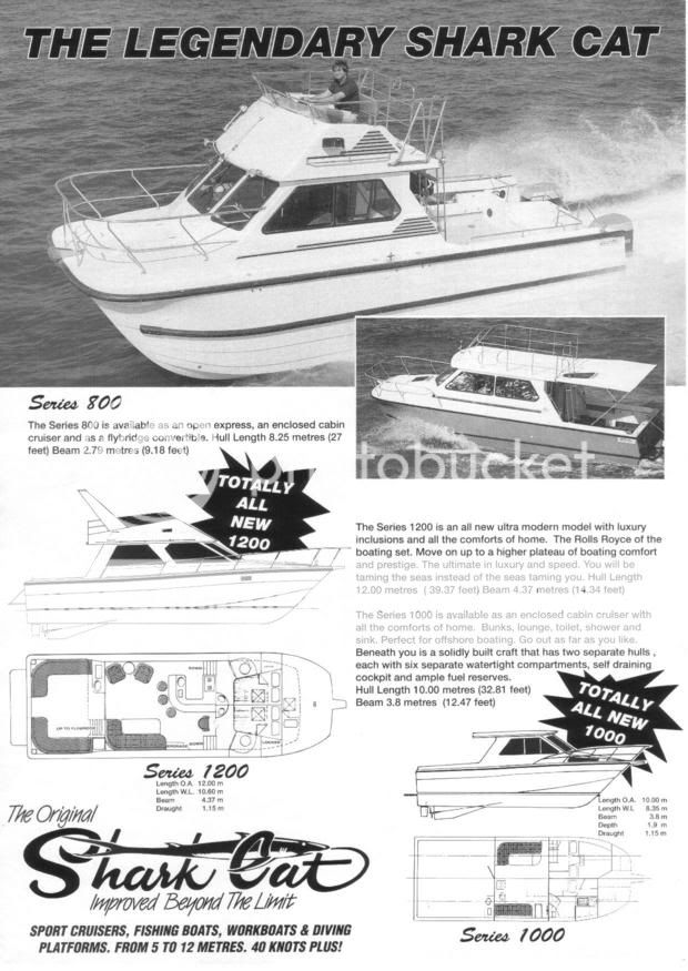 History of the Shark Cat - Ausfish fishing Australia, Australian ...