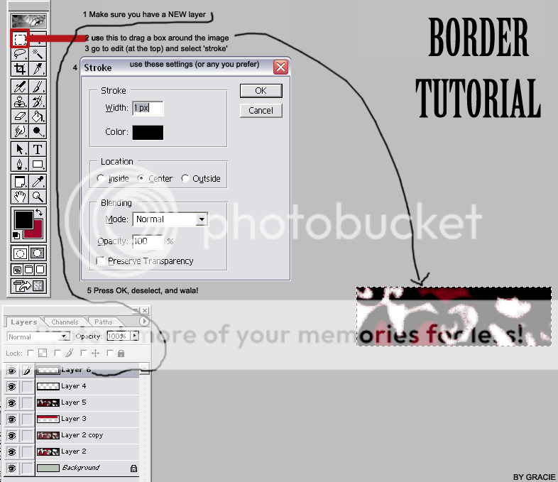 [PS*] How To Make A Border in Five Seconds - Creative Corner - Zelda ...