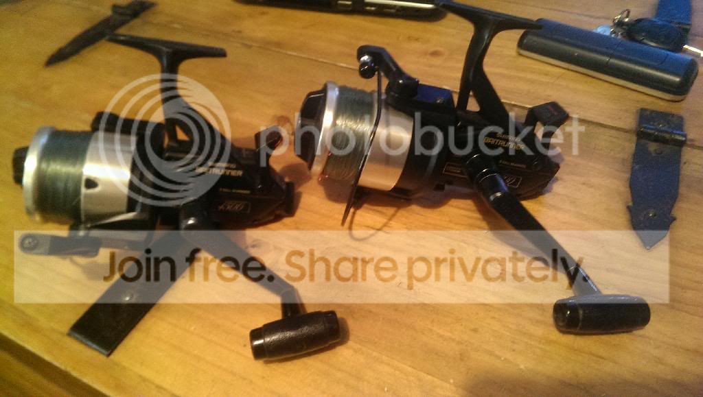 2 x Shimano 4500 Baitrunner reels | Barbel Fishing World Forums