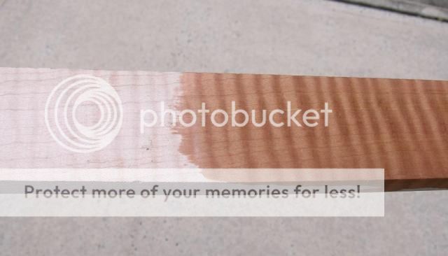 Fun with Nitric Acid (Staining Curly Maple) | The Muzzleloading Forum