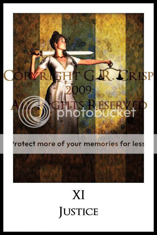 XI – Justice | The Unnamed Tarot