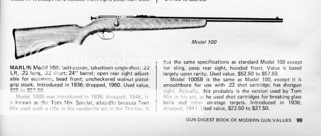 Nine pics of a Marlin Model 99 | Rimfire Central Firearm Forum
