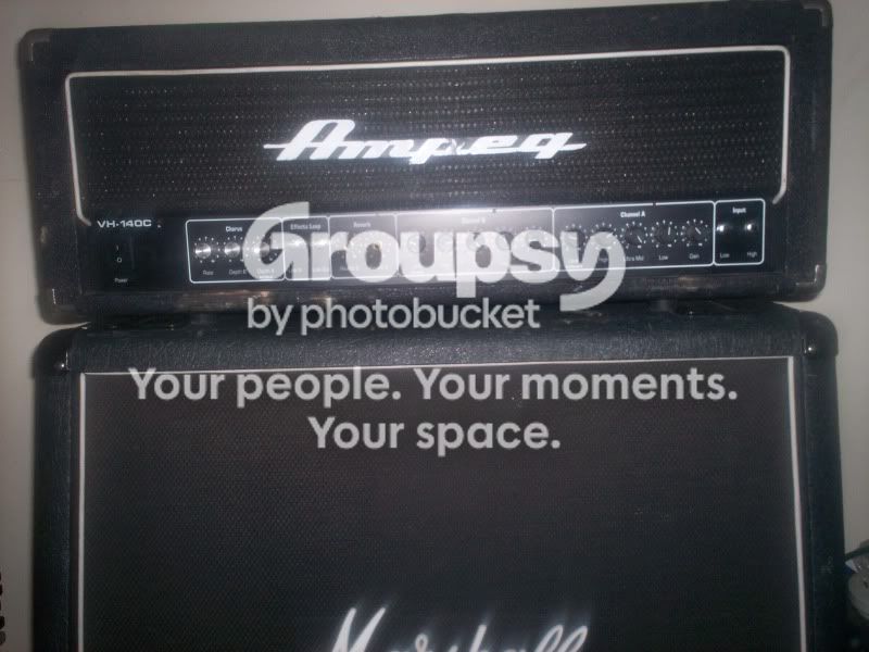 Ampeg VH-140C and marshall cab - Amps - Harmony Central